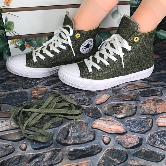 Converse | Shoes | Converse Chuck Taylor All Star 2 Army Green | Poshmark